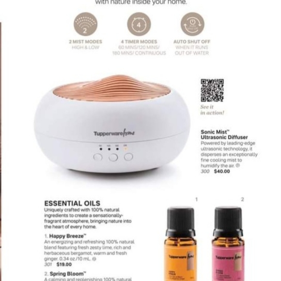 Tupperware | Other | Tupperware Sonic Mist | Poshmark